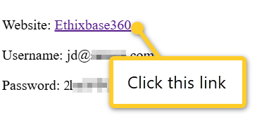Logging in to the EB360 Supplier Portal – Ethixbase360