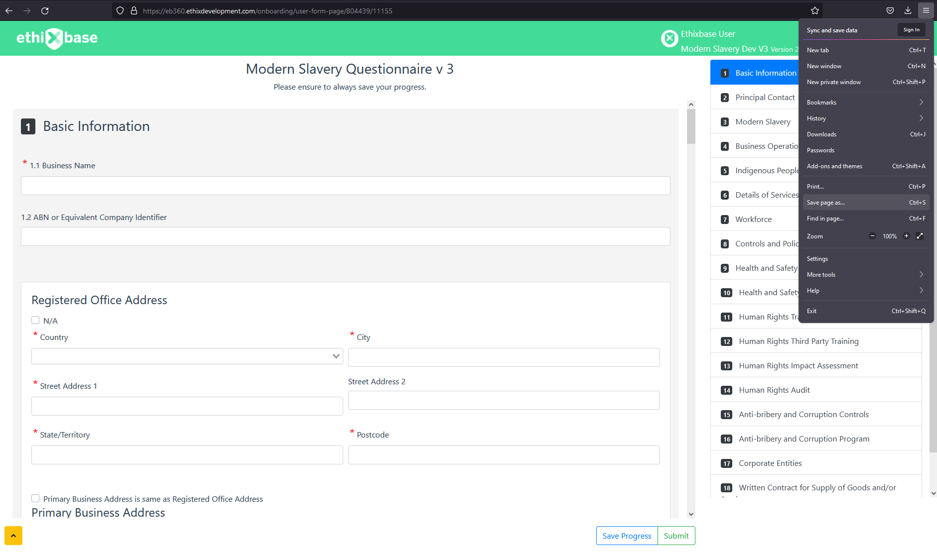 Can I get an Off line version of a Due Diligence Questionnaire (DDQ ...